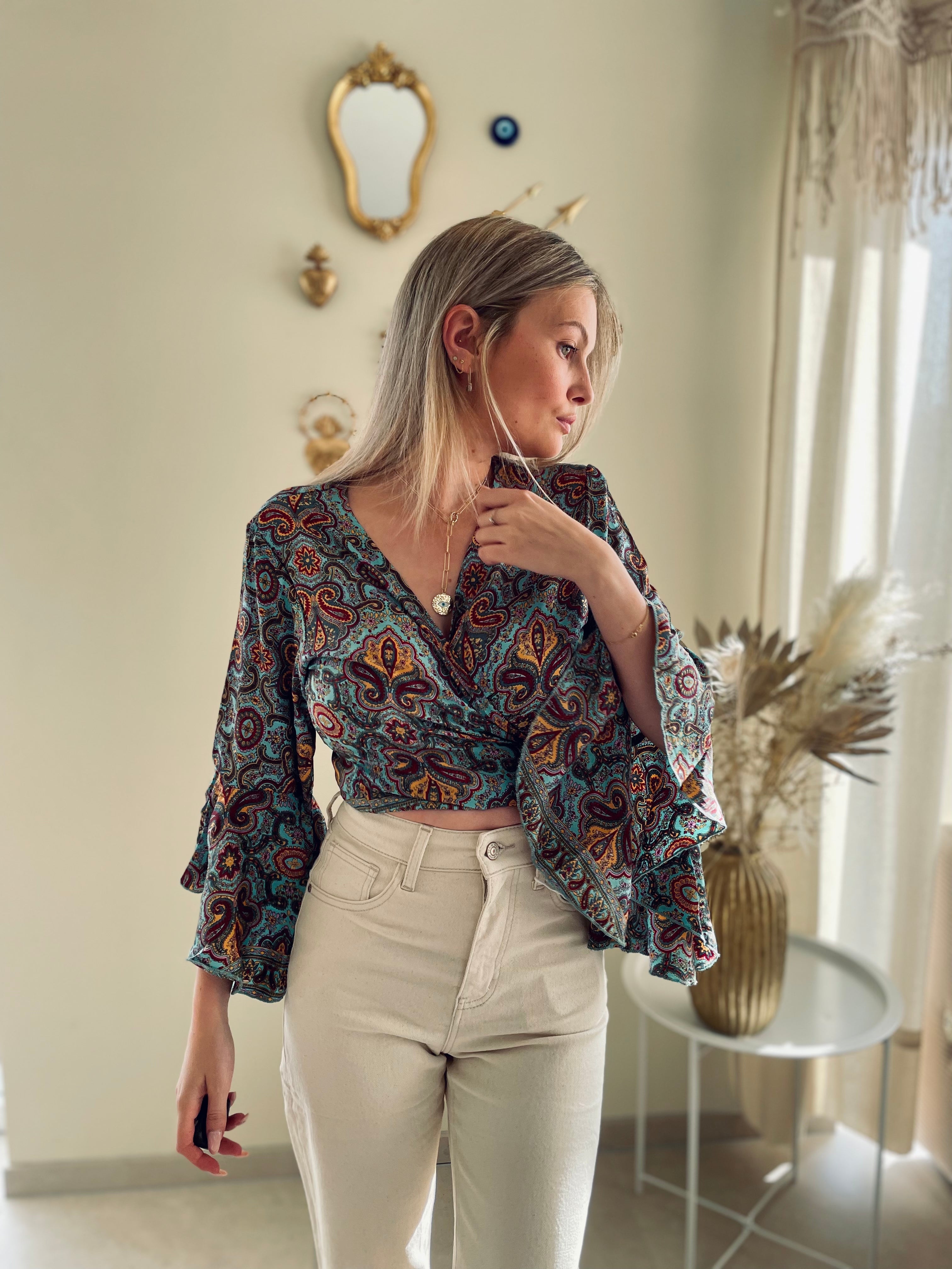 Crop top Bohème – Louve